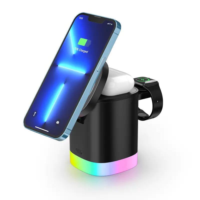 PowerCube Pro™ – Magnetic 3-in-1 Charger – GogoGadjets™